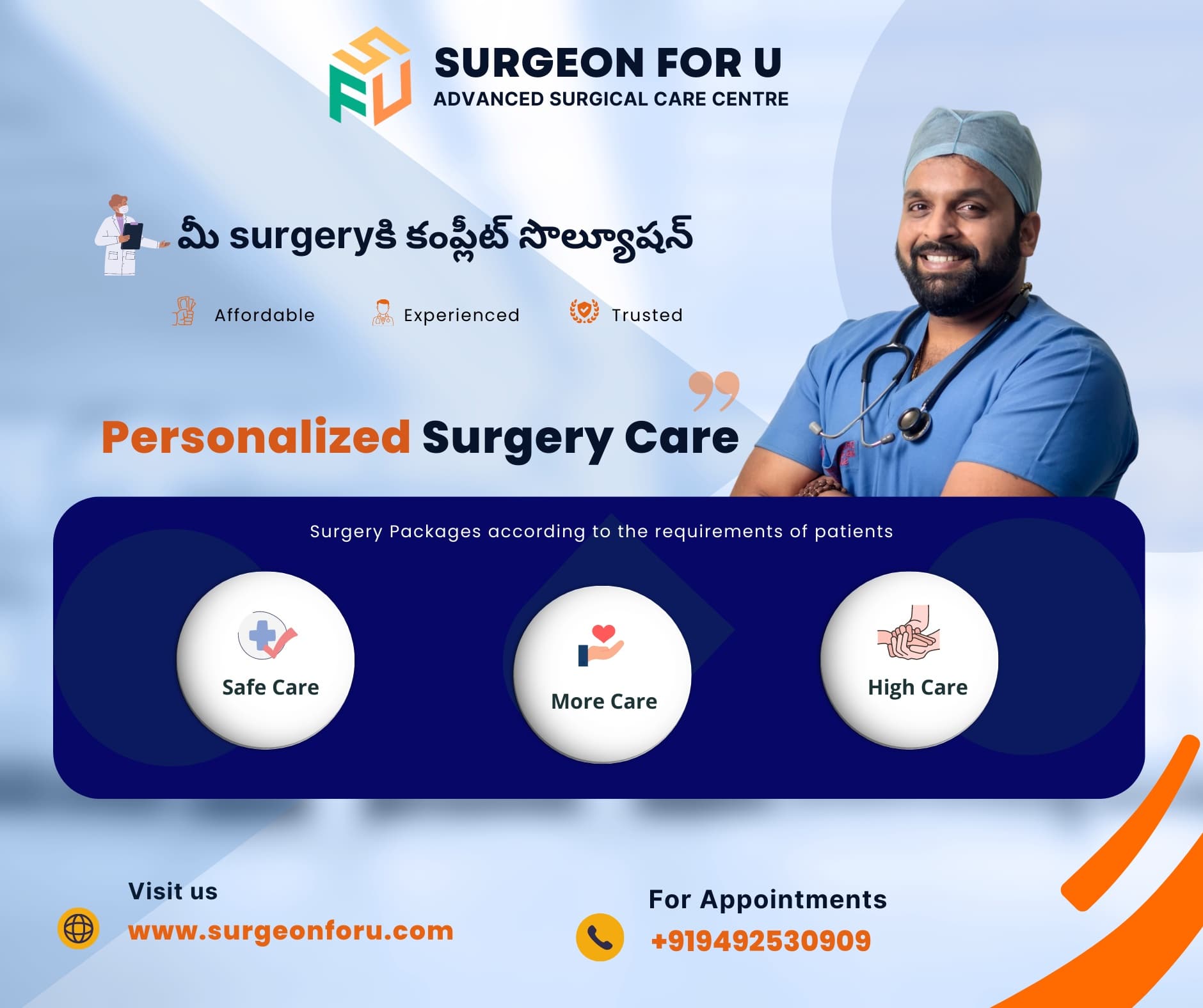 Surgeon For U on Twitter: "Personalized Surgery Care - Surgeon For U ...