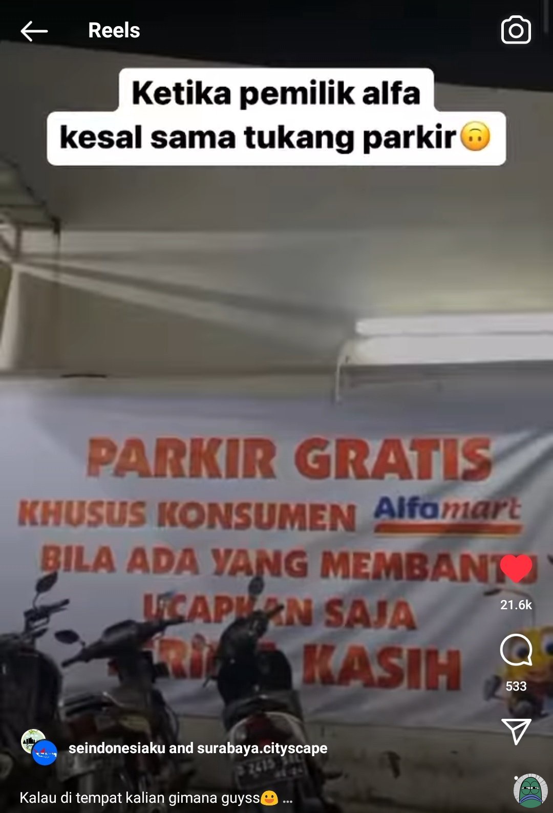 Tanyarl ㅡ 🚫 Rep OOT/JUALAN/LINK AFF on Twitter: "💚 kang parkir liar + kang parkir yg ga bantuin ...