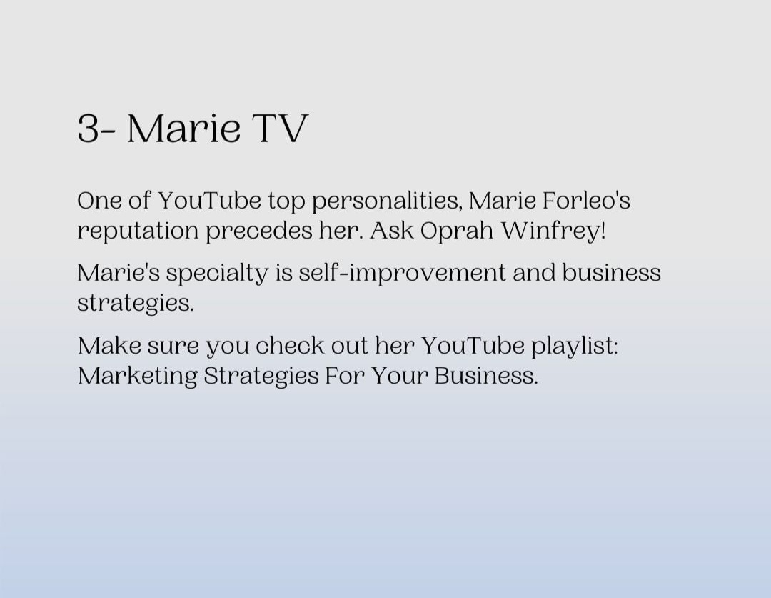 7 life changing YouTube channels that will put you in the 2%: (Part 4 ...