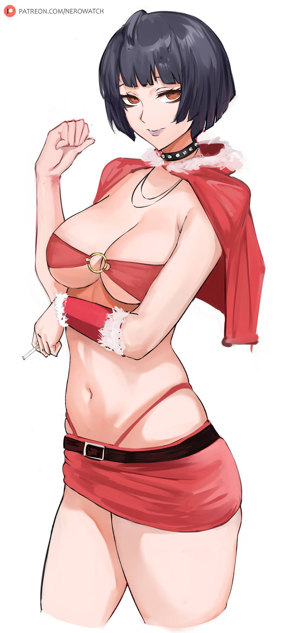 Nero Watch (commission open) on Twitter: "one more sketch of Takemi, I hope next year I can draw ...