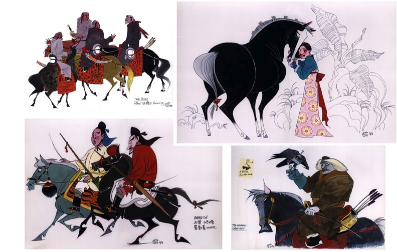 Mulan 2 Concept Art