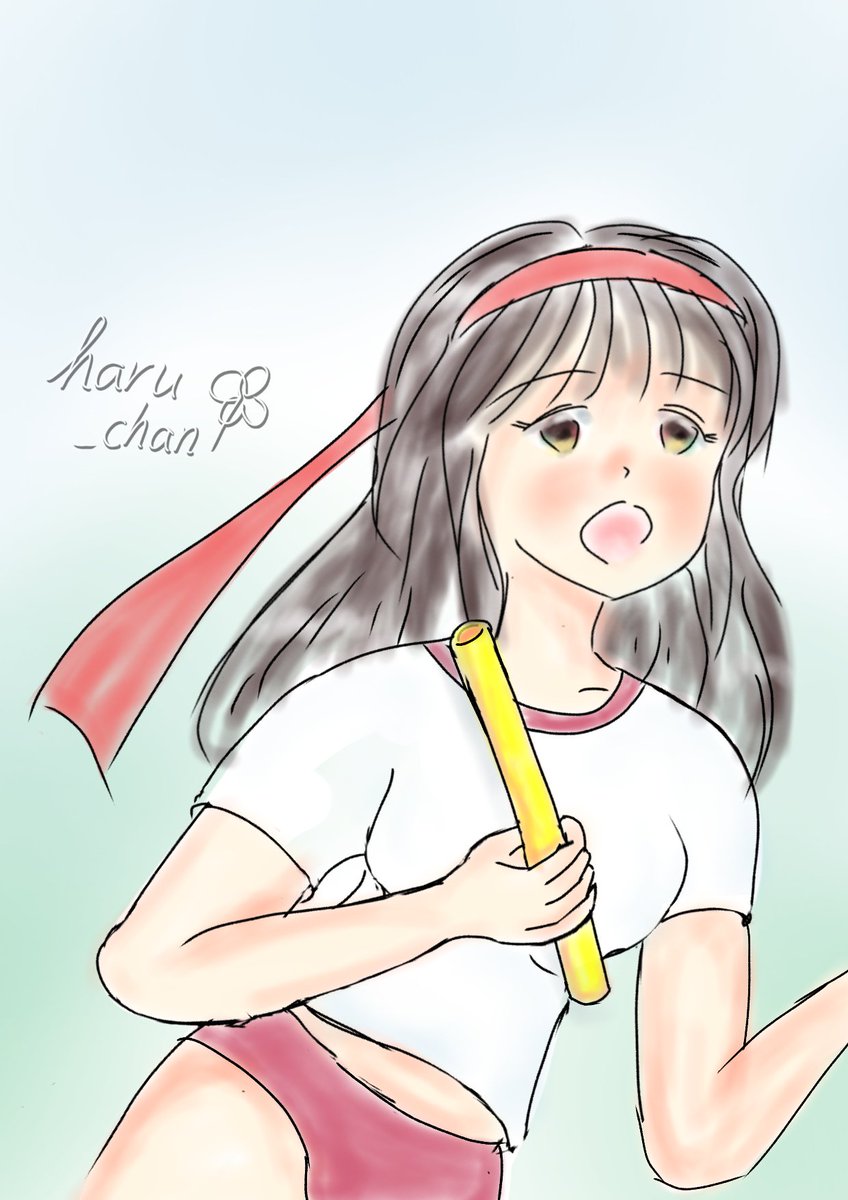 はる🍀固ﾂｲに作品紹介動画あります on Twitter: "RT @haruchan_nsfw: #見た人もなにか無言でブルマ女子をあげる"