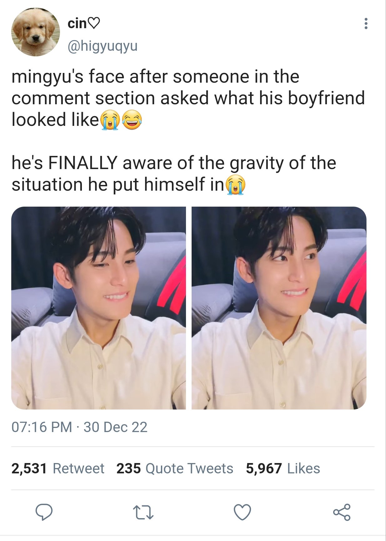 ken | currently writing 🍁 on Twitter: "19.0 goodbye😭 https://t.co/KPM55BVDCm" / Twitter