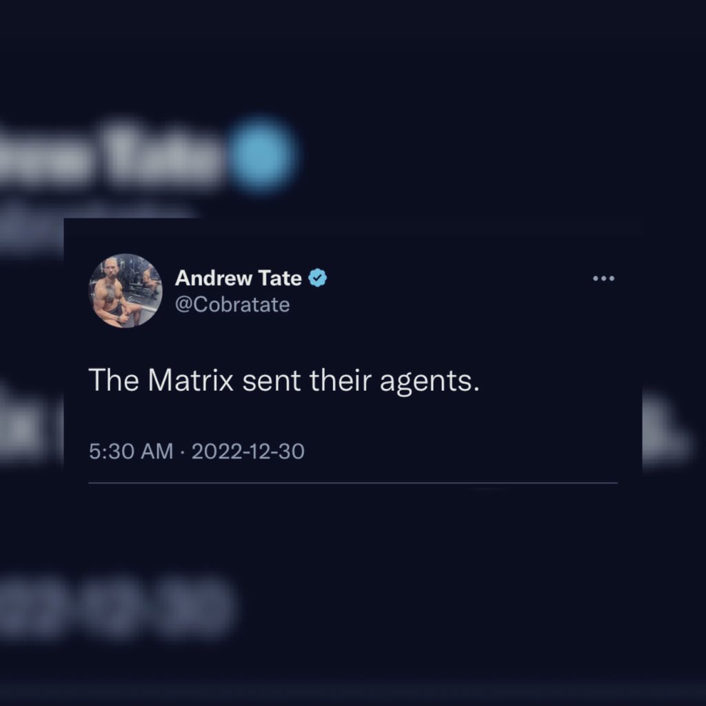 6ixBuzzTV on Twitter: "#REPORT: Andrew Tate tweets for the first time since his detainment in ...