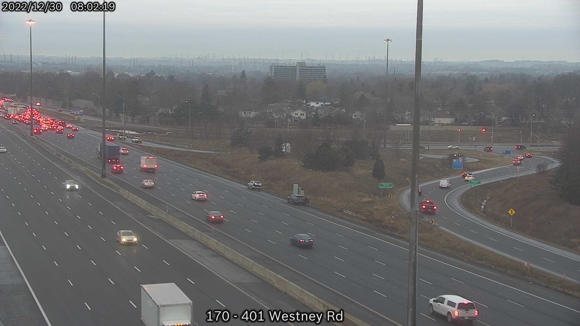 durhamregion.com on Twitter: "Hwy. 401 'will be closed most of the morning': One dead, two taken ...