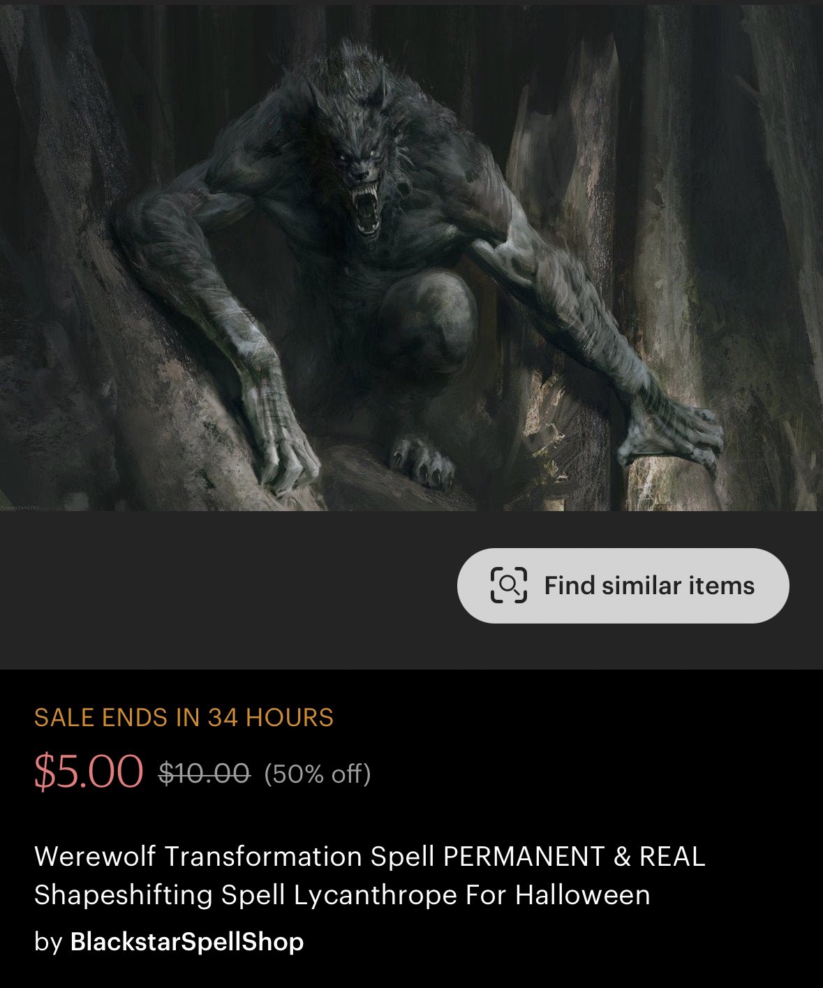 Real Werewolf Transformation Spells