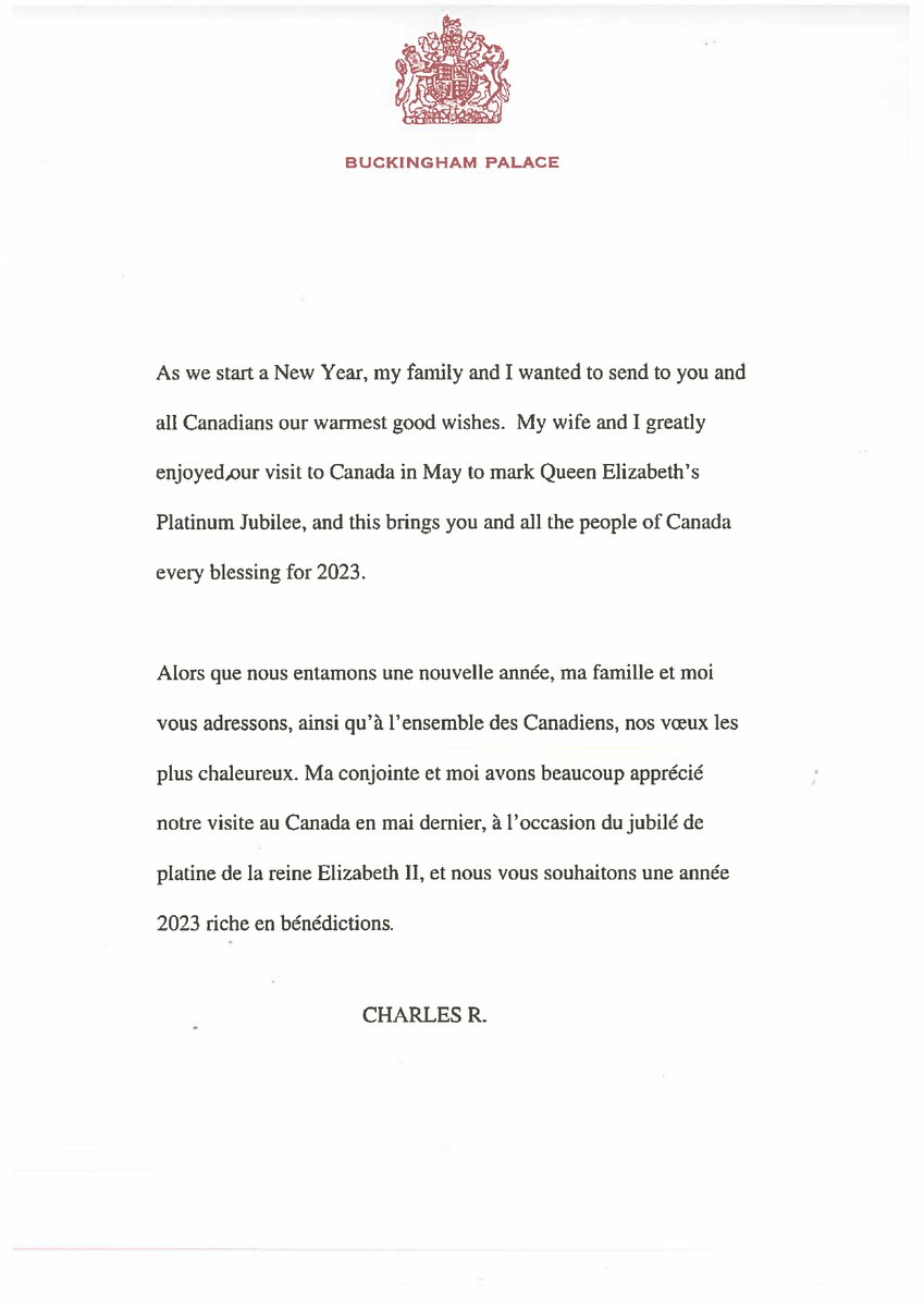 Royal Family Supporters On Twitter RT GGCanada Message From His Majesty King Charles III royal-family-supporters-on-twitter-rt-ggcanada-message-from-his-majesty-king-charles-iii