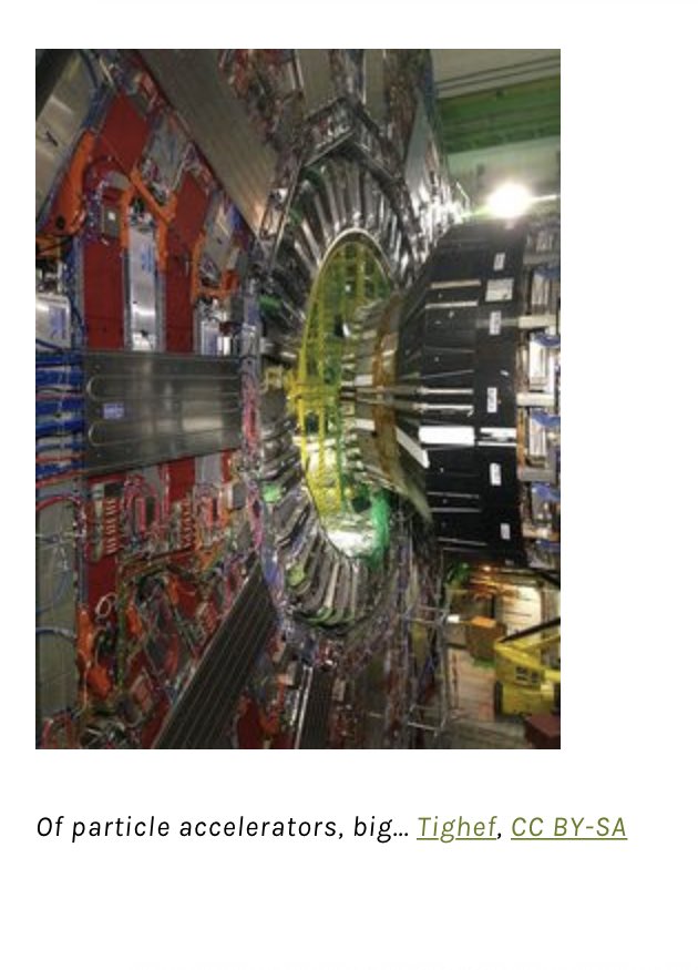 JS Oakie42🐢🌪🐇 on Twitter: "‘It wasn’t so long ago, that we all had particle accelerators in our ...