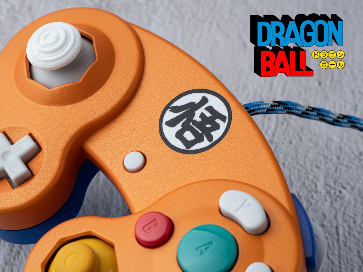 太一 (Taichi) on Twitter: "RT @spicyfrog64: Dragon Ball themed GameCube controller 🐉🏀"