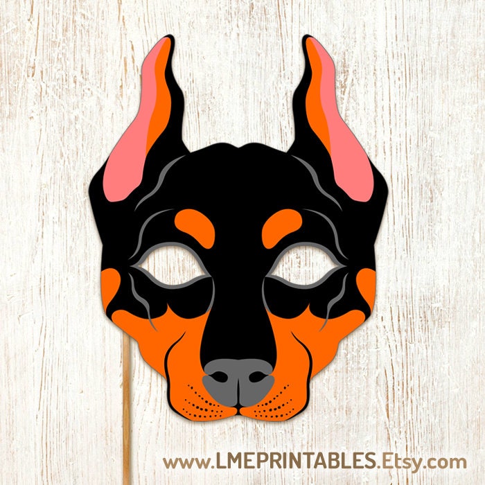Printable Dog Mask