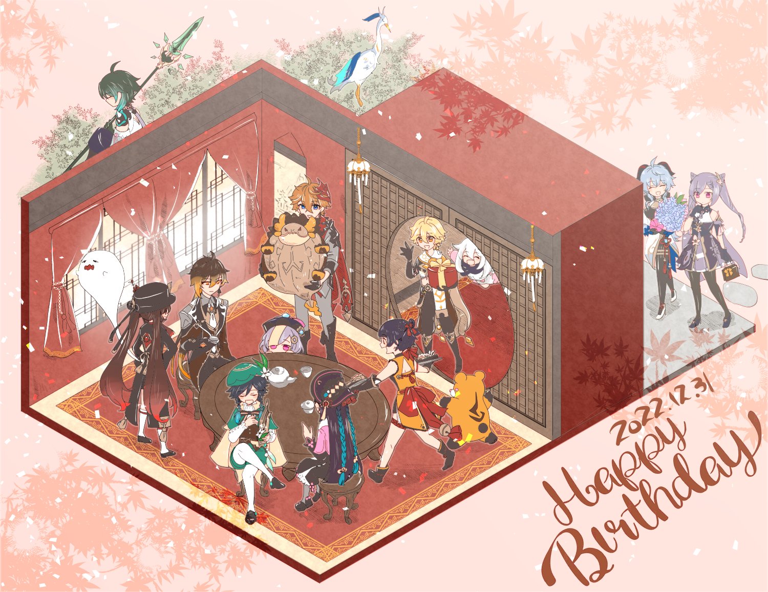 睦水🔶18インテ4号館l18a On Twitter 鍾離先生お誕生日おめでとう～～！ 来年もよろしくお願いします 原神キャラ生誕祭 鍾離生誕祭2022