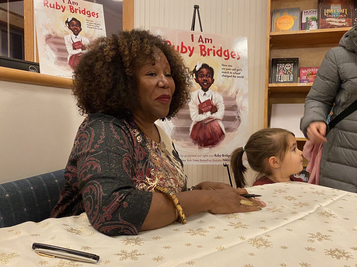 Lauren Howard on Twitter: "HAPPENING NOW:Civil Rights icon Ruby Bridges ...