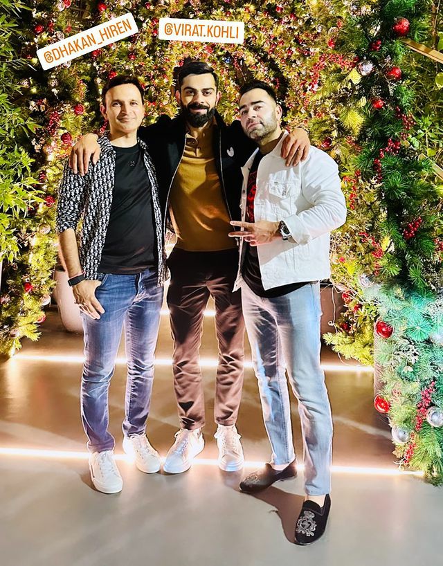 Virat Kohli With His Brother Vikas Kohli Virat Kohli Test Captaincy: