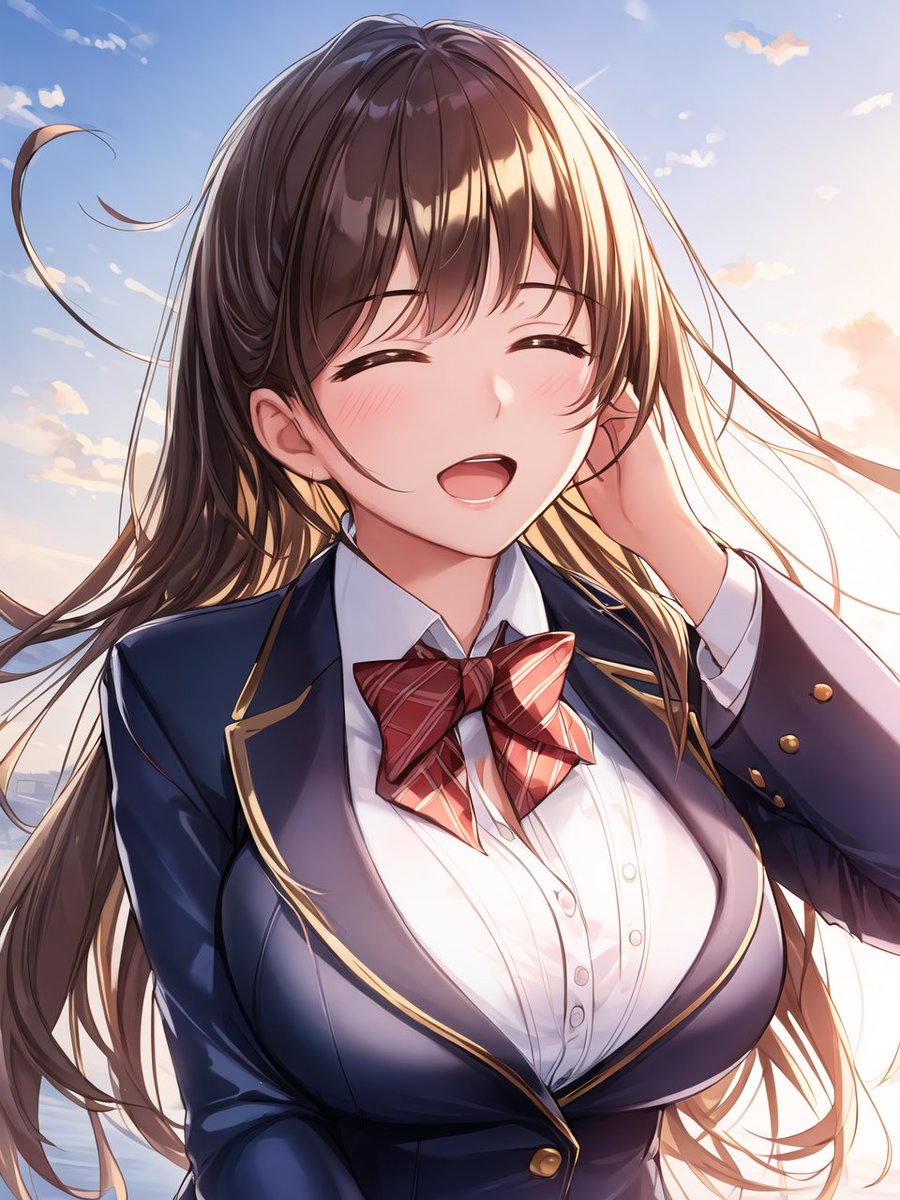 タカシ良いか on Twitter: "笑顔のまぶしい君が好き #AIart #AIイラスト #ACertainThing"