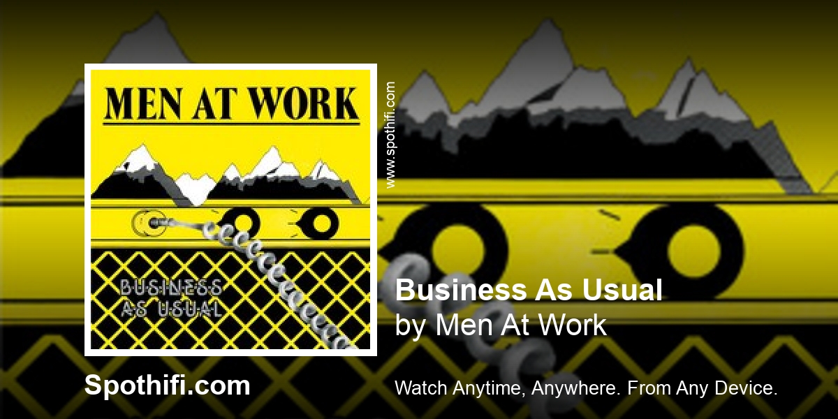 Men At Work Band Logo
