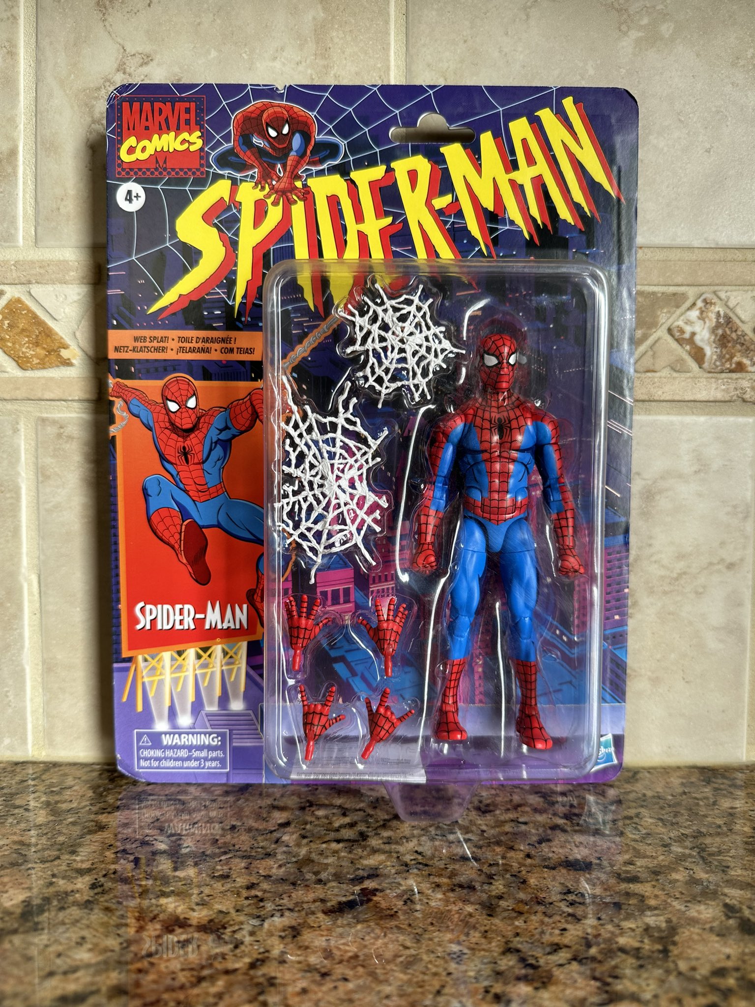 Marvel Legends Series Spider-Man Cel Shaded 6-inch Action Figure Toy, 6 ...