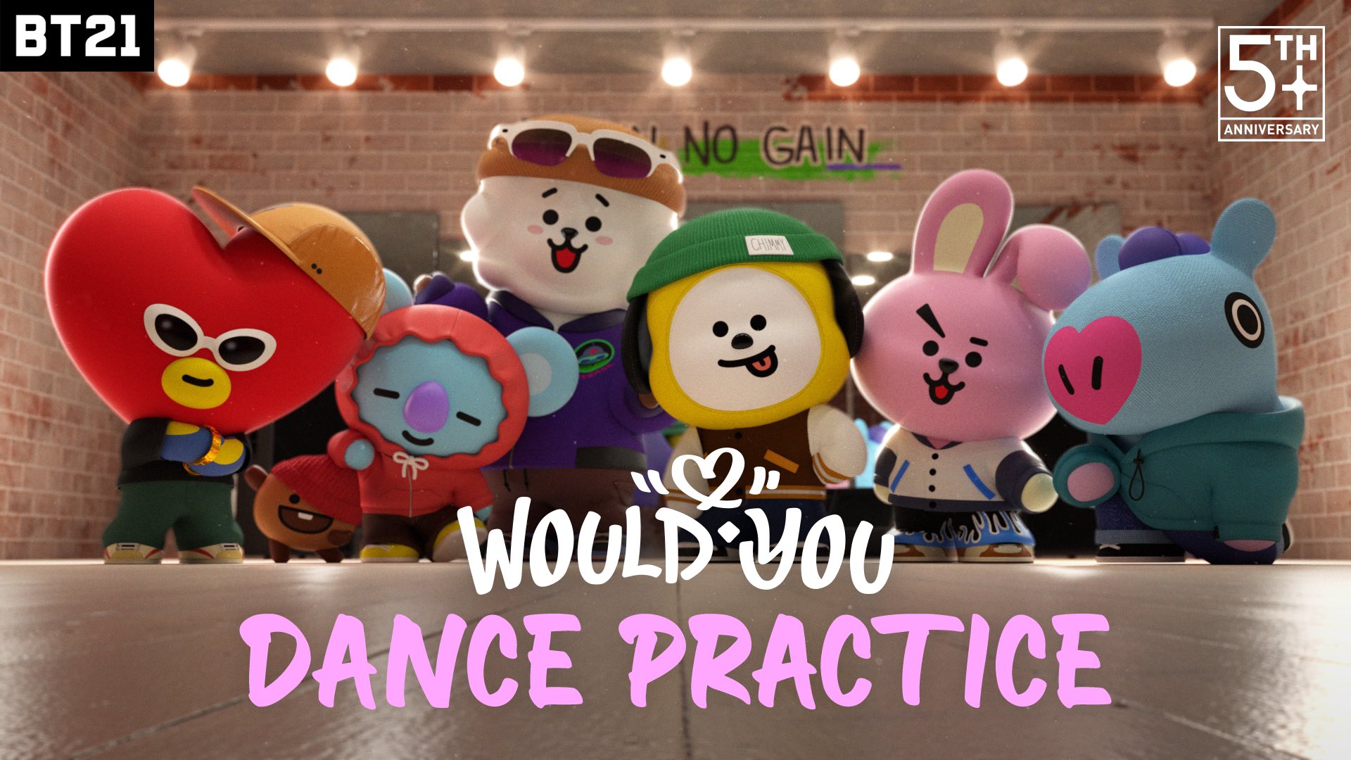 BT21 on Twitter: "[EXCLUSIVE] Would You Dance Practice Video Come on and dance together🕺 What ...