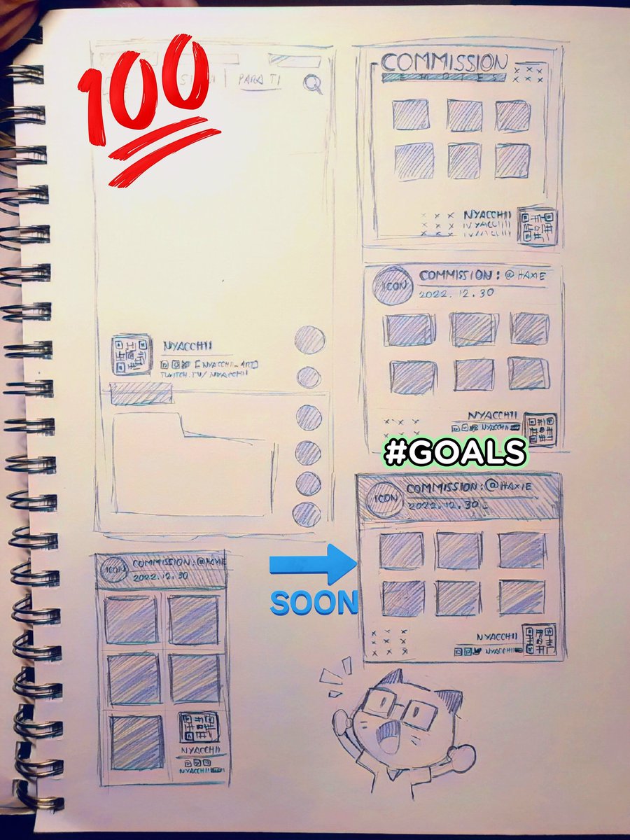 Nyacchii (commissions closed) on Twitter: "I've been wanting to replace my commission display ...