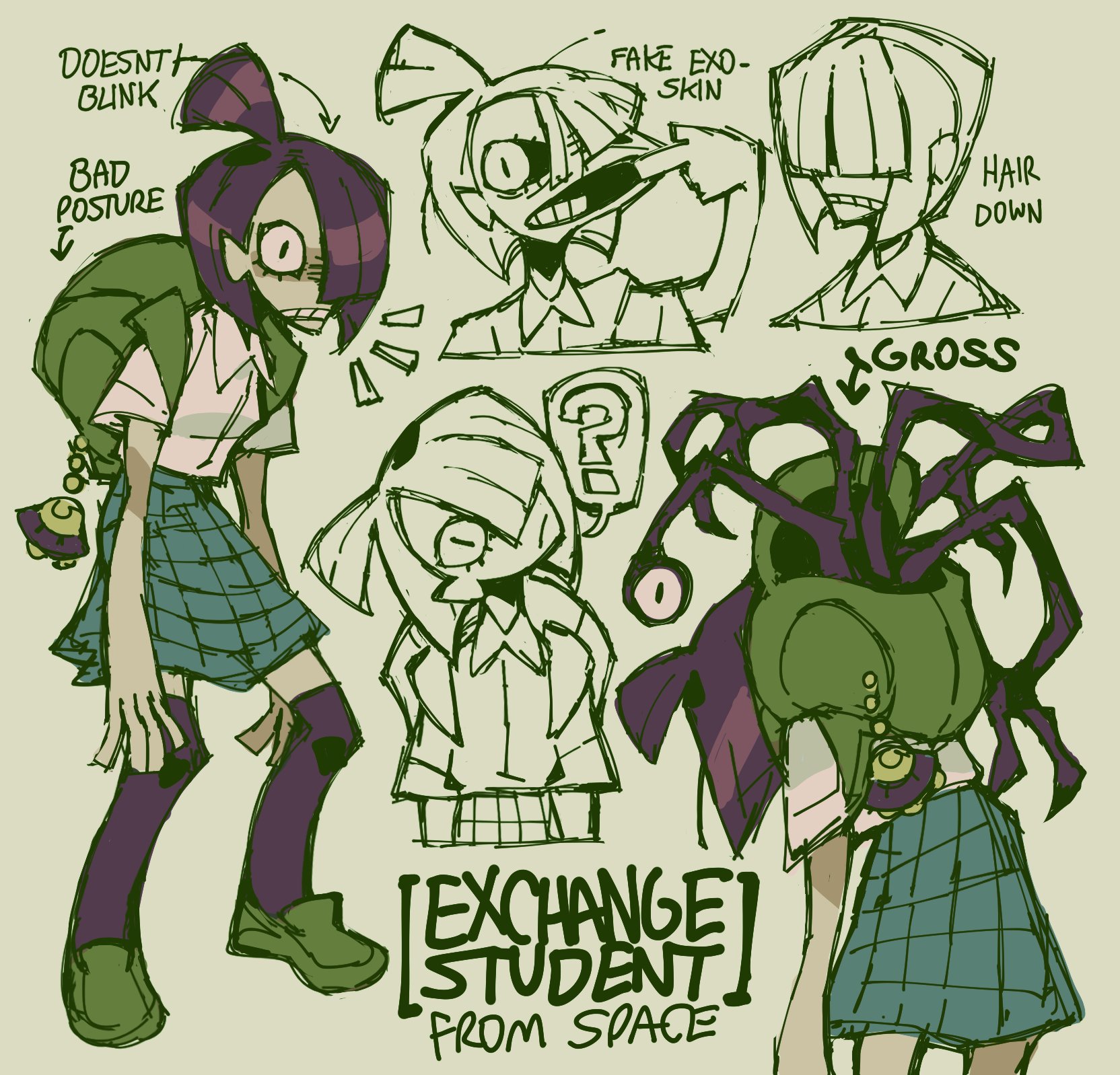 The Noodle On Twitter The New Girl At School ๐ธ