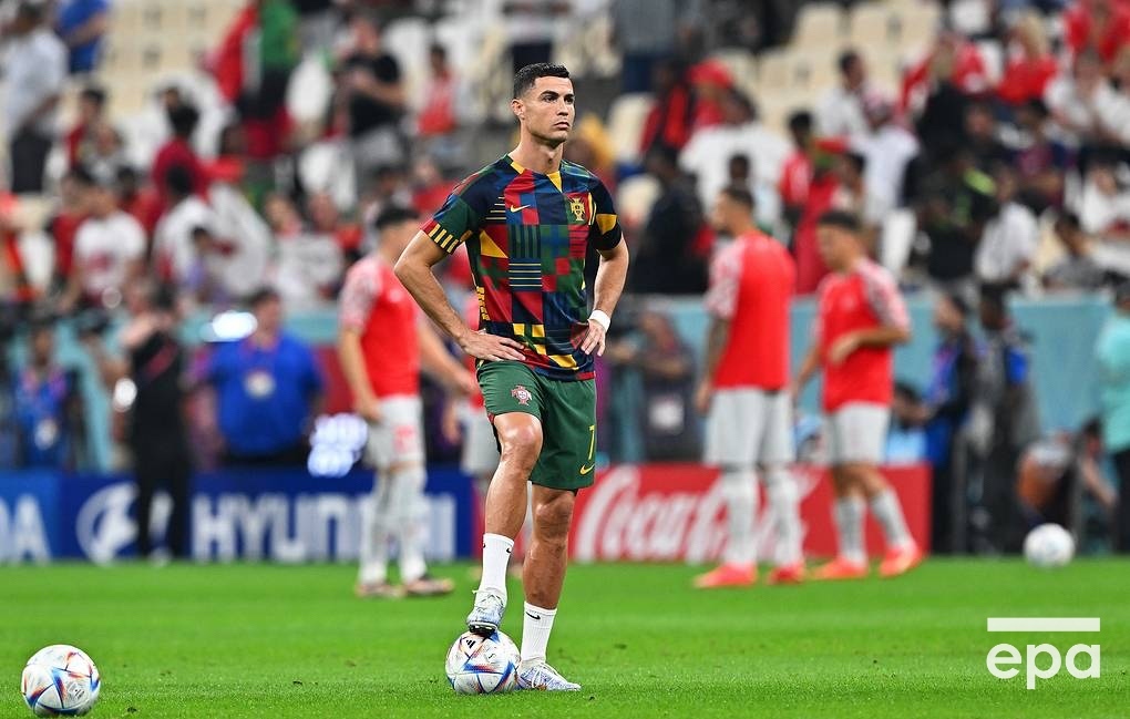 Portuguese football player Cristiano Ronaldo has signed a contract with ...