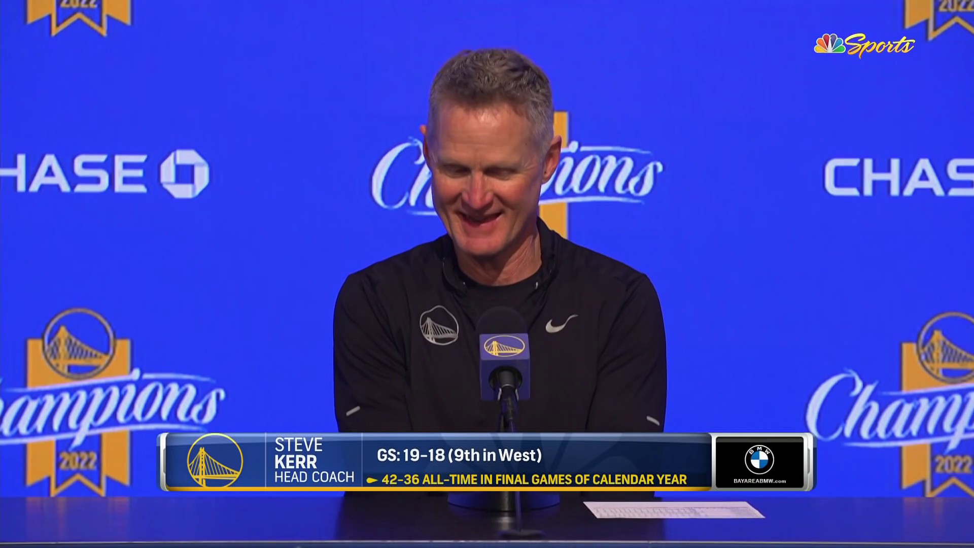 Warriors on NBCS on Twitter: "Steve Kerr believes Jordan Poole can reach another level 👀 https ...