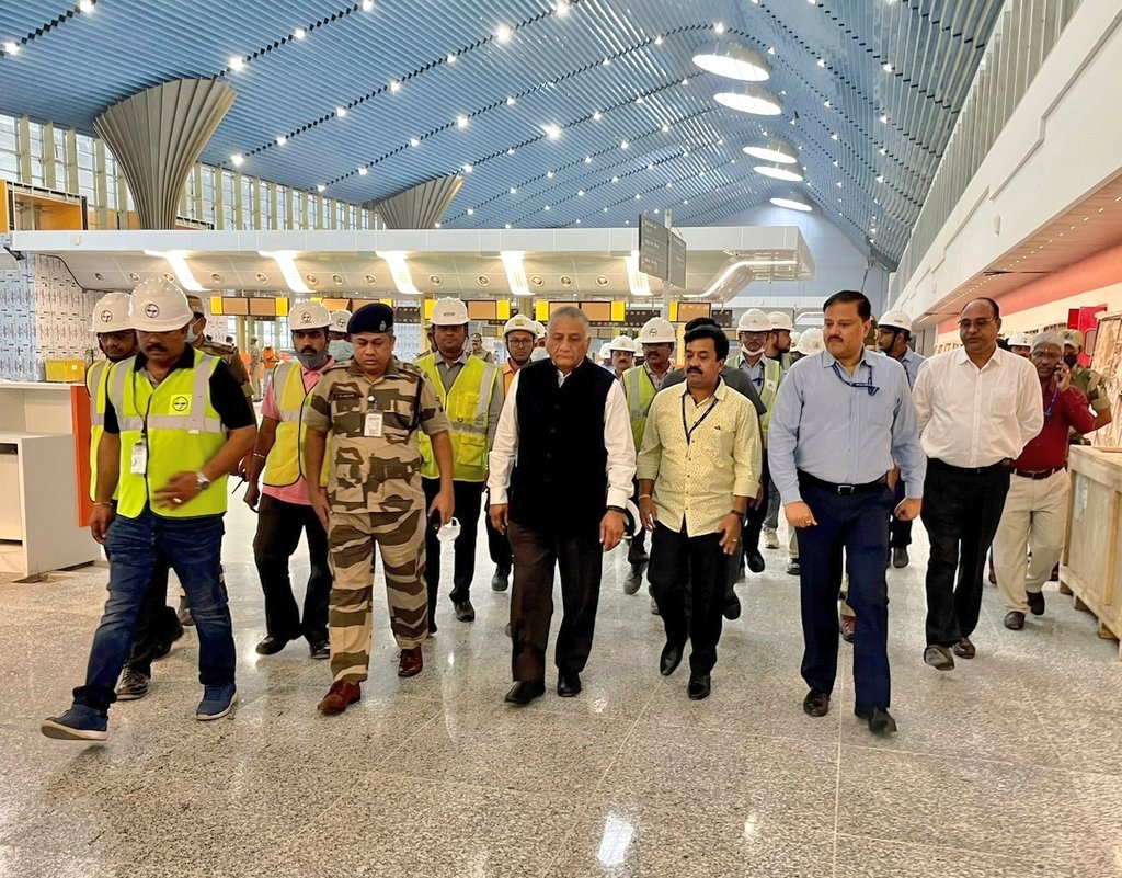 Chennai Maa Airport On Twitter Sh Gen V K Singh Gen Vksingh Hon