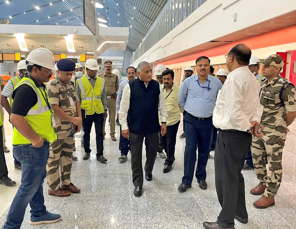 Chennai Maa Airport On Twitter Rt Aaichnairport Sh Gen V K Singh