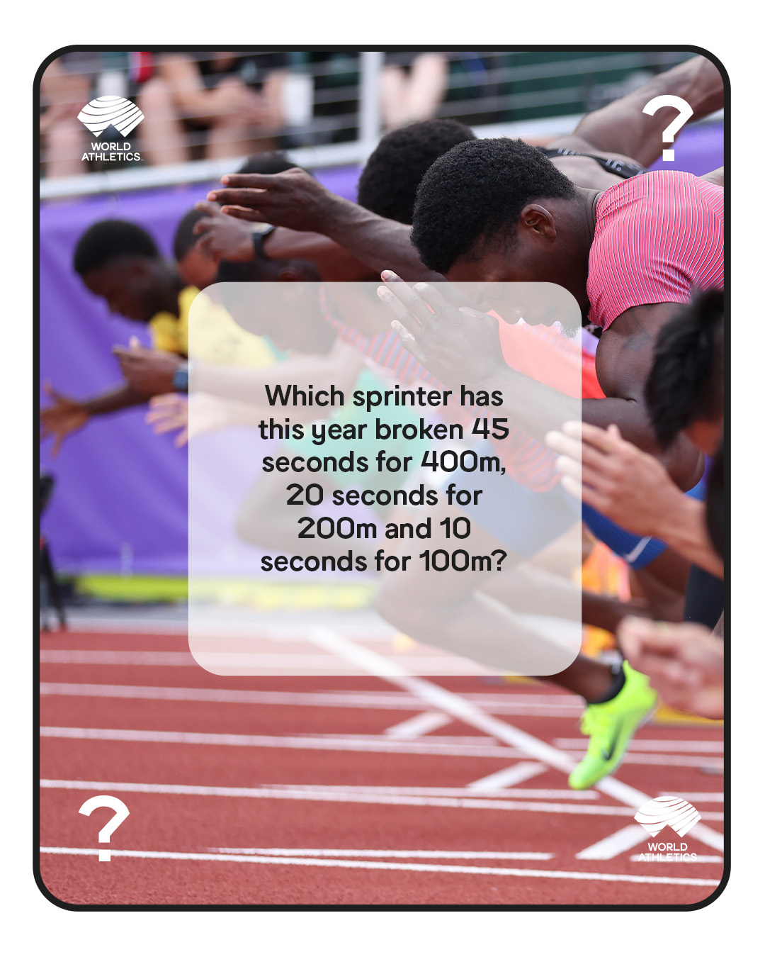 Track And Field Quotes For Sprinters