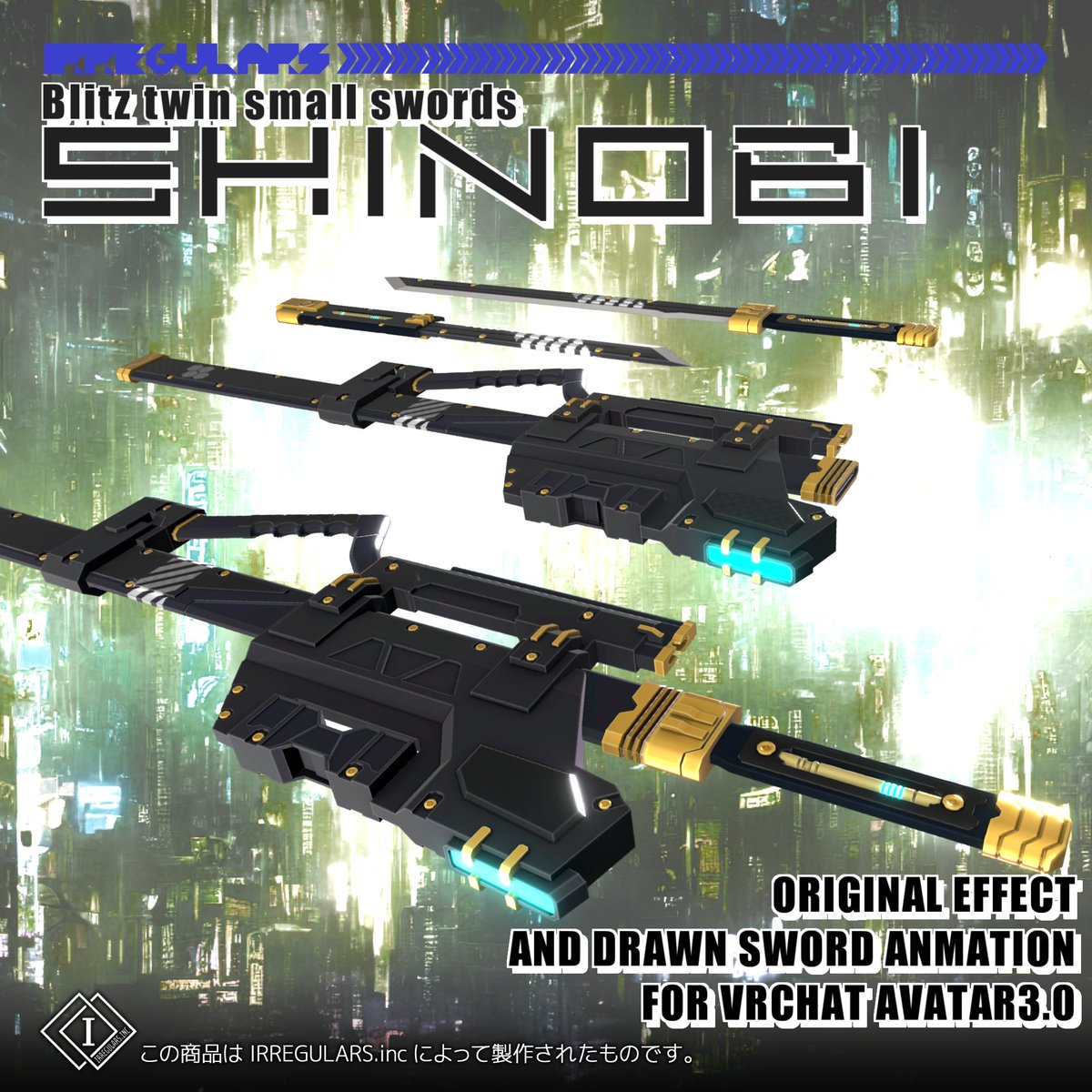 IRREGULARS on Twitter: "【オリジナル3Dモデル】Shinobi https://booth.pm/ja/items/4258363… IRREGULARS3作目のハイ ...