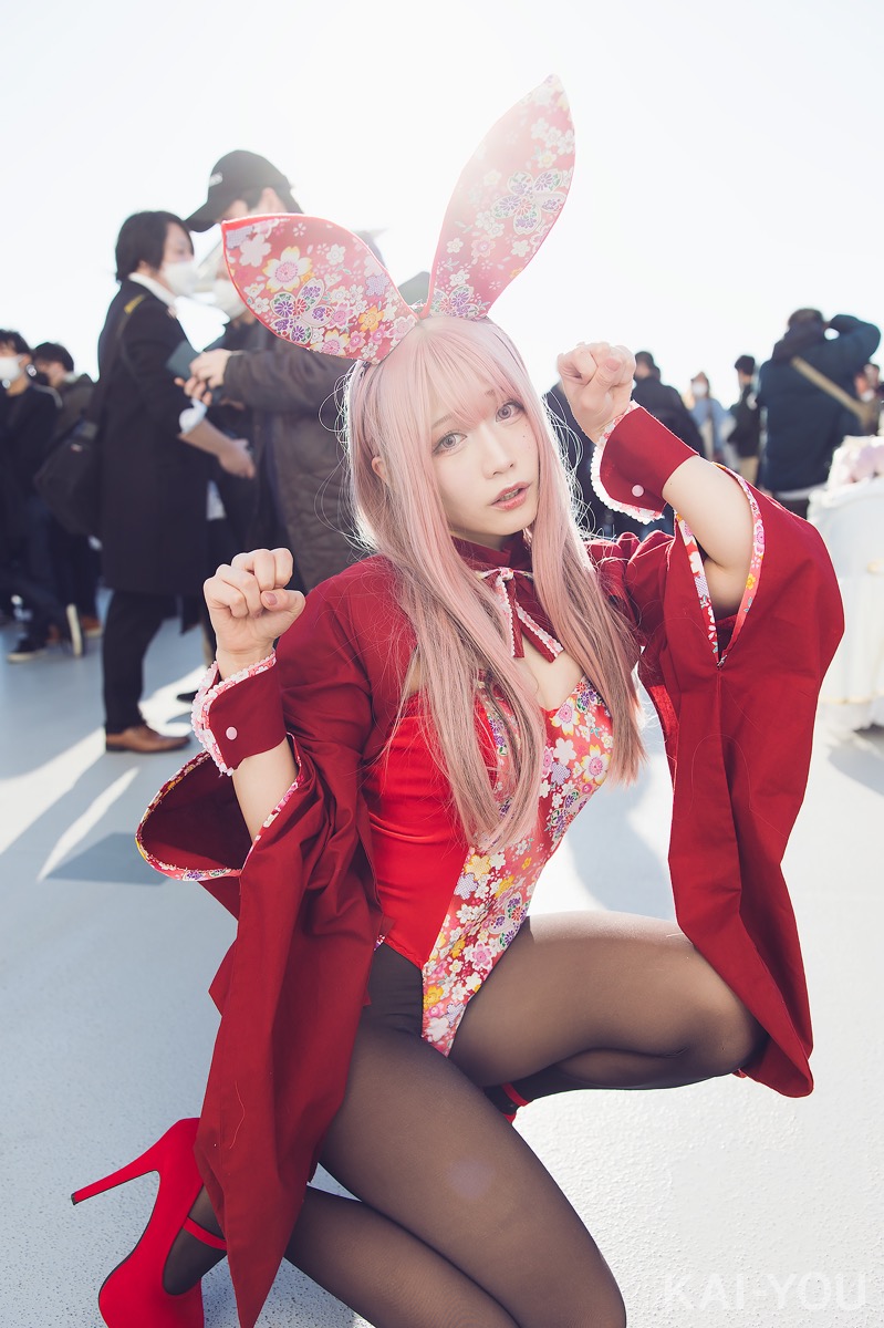 KAI-YOU（カイユウ） on Twitter: "もはや縁起物！ 篠原みなみの和装バニーコスプレでコミケ会場に光が差す https://kai-you.net/article/85698 ...