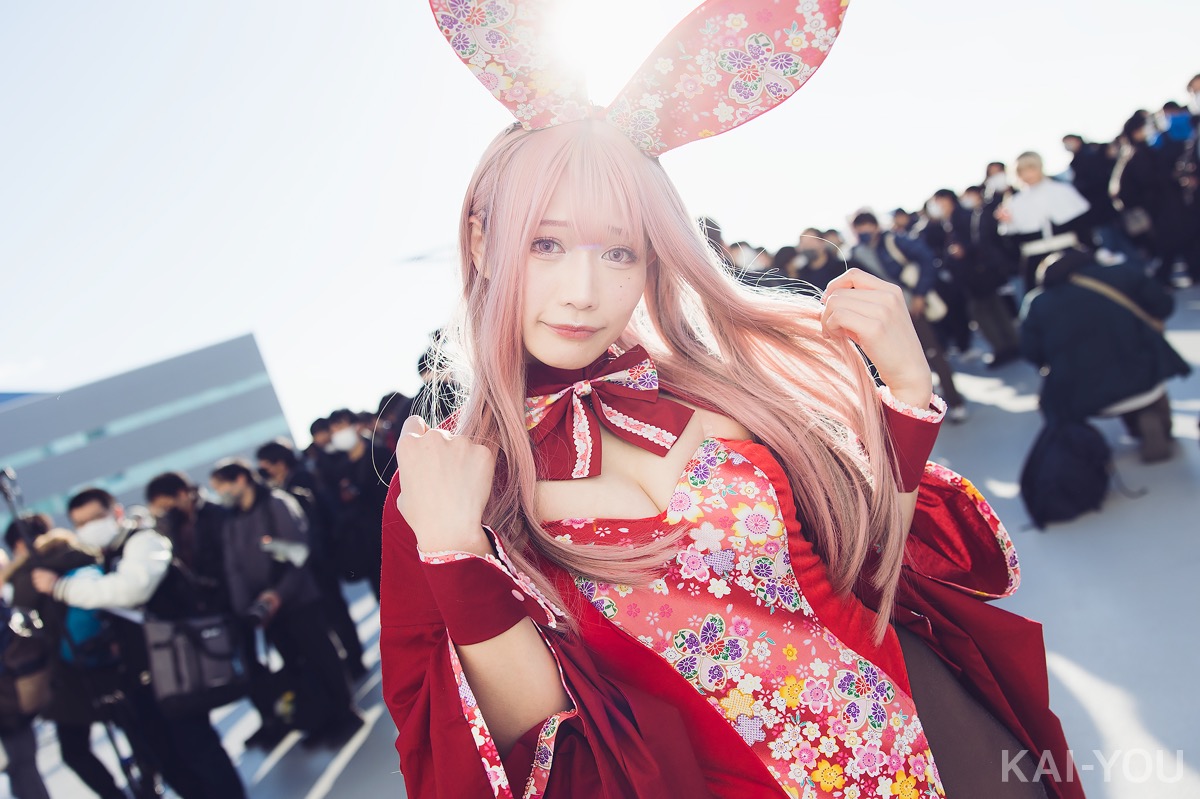 KAI-YOU（カイユウ） on Twitter: "もはや縁起物！ 篠原みなみの和装バニーコスプレでコミケ会場に光が差す https://kai-you.net/article/85698 ...