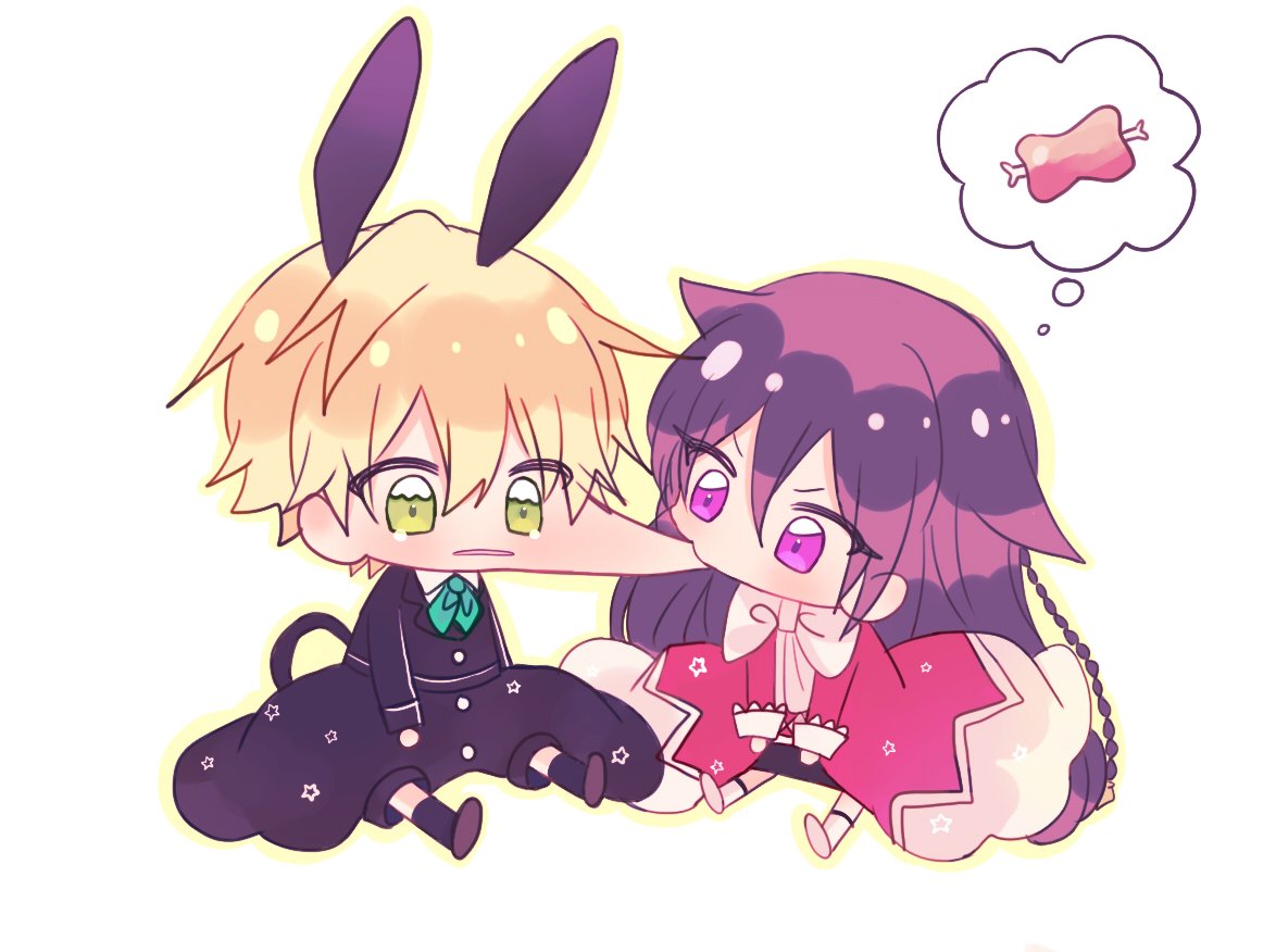 Pandora Hearts Oz And Alice Chibi