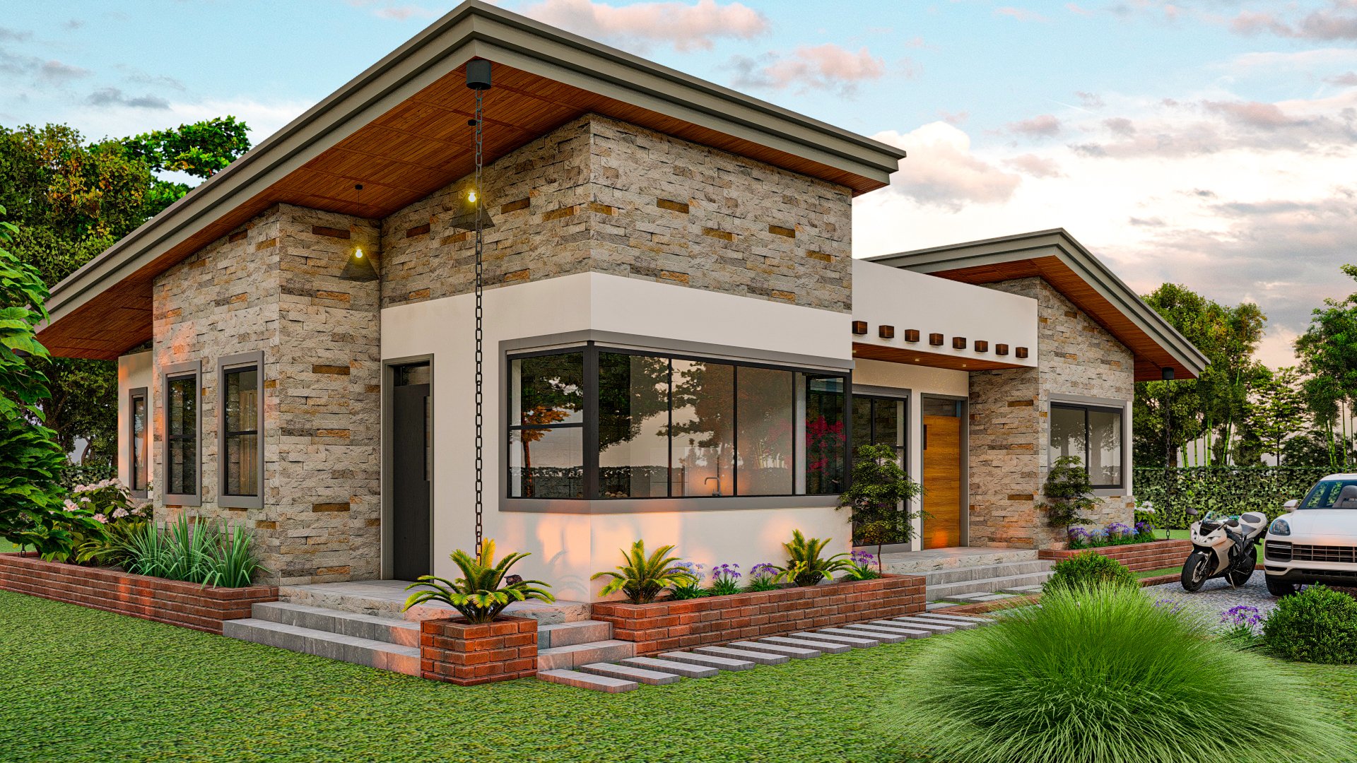 Simple Modern House Designs 2022