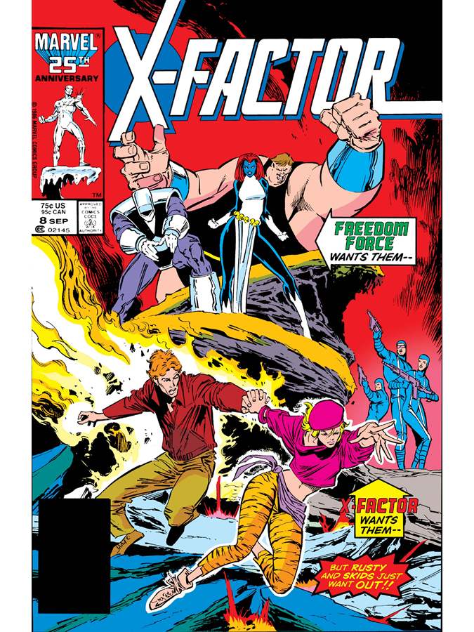 Classic X-Men on Twitter: "X-Factor #8 cover dated September 1986."