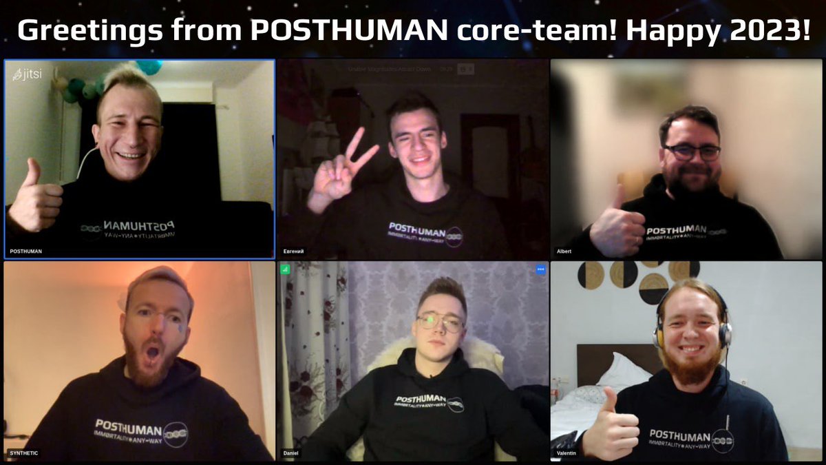 POSTHUMAN ∞ DVS on Twitter: "Dear Community! We hope that this is the last congratulations from ...