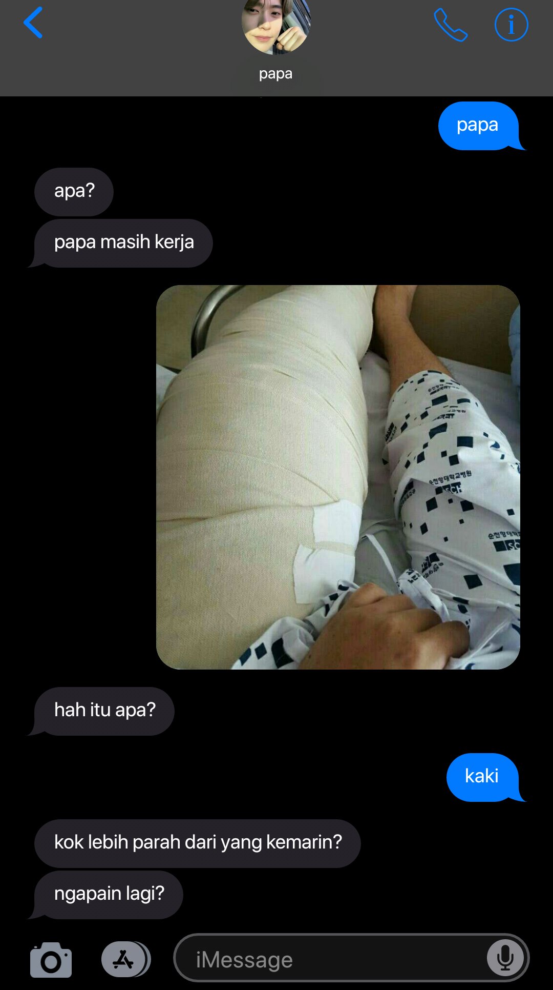 cak udah update au on Twitter: "418. [Ajeng sama sekali gak tau kalo Bian masuk rumah sakit ...