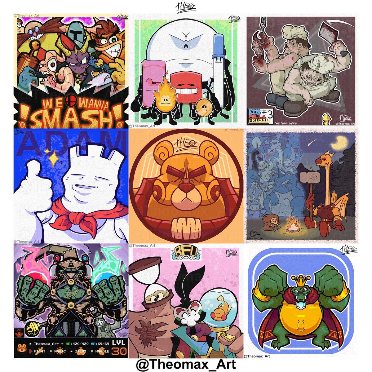 Theo (@Theomax_Art) さんのイラスト・マンガ作品まとめ (15 件) - Twoucan