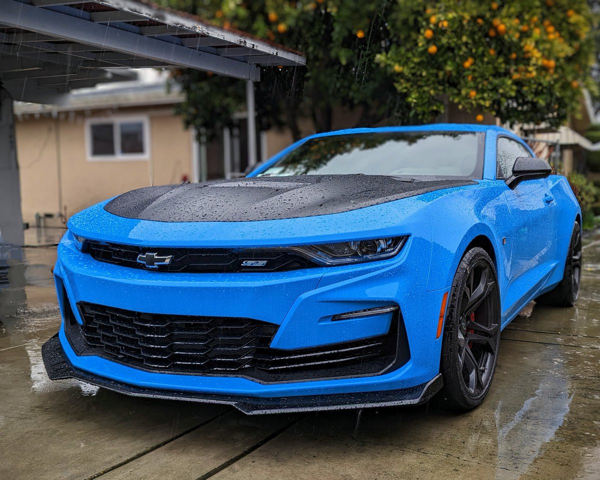 Blue Camaro Ss