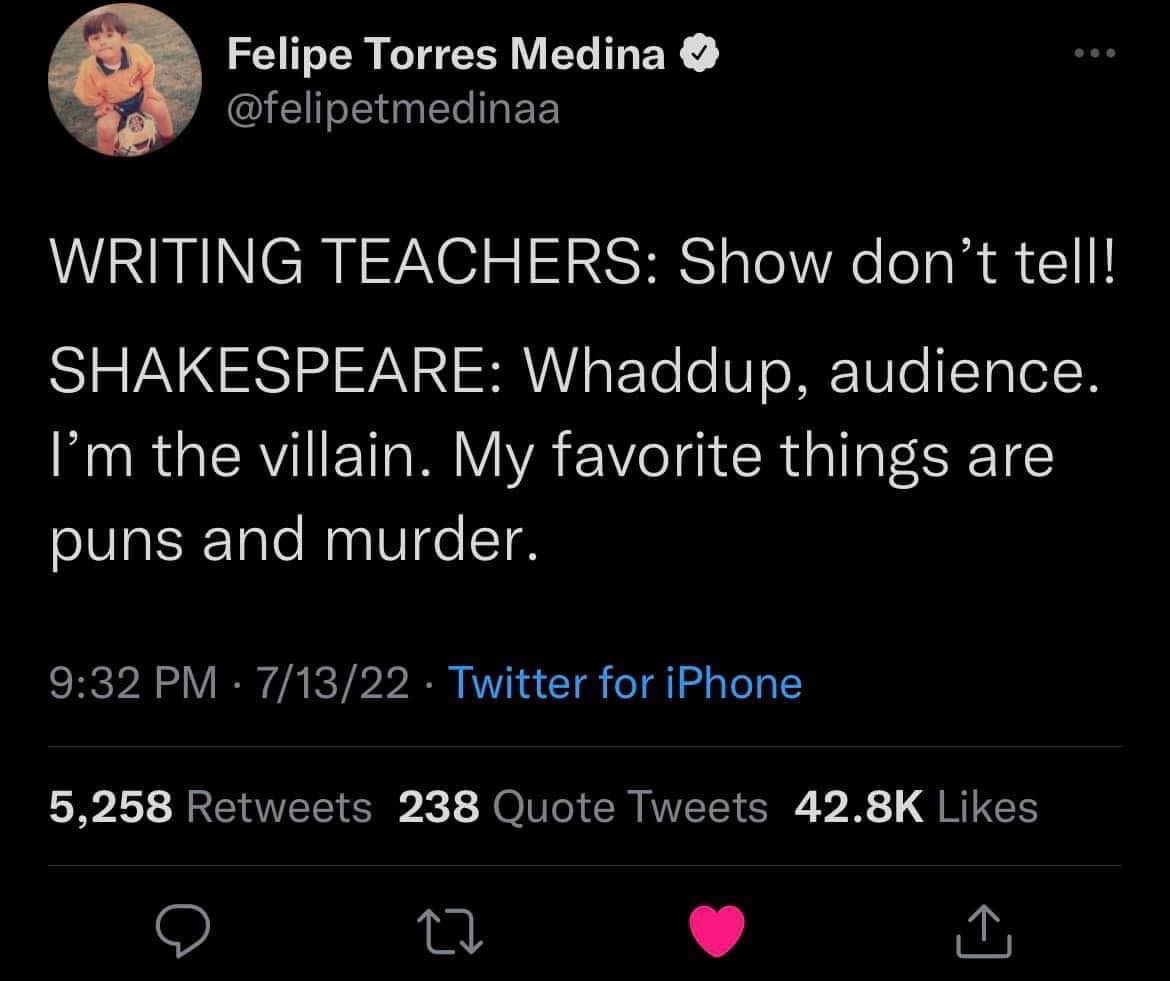 Shakespeare Memes Lyrics
