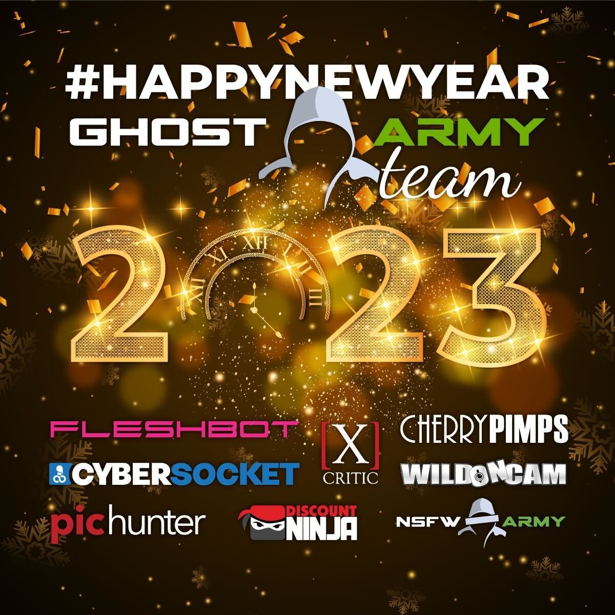 Cherry Pimps on Twitter: "RT @Fleshbot: #HAPPYNEWYEAR from our entire team! 🤩 @FleshbotGay ...