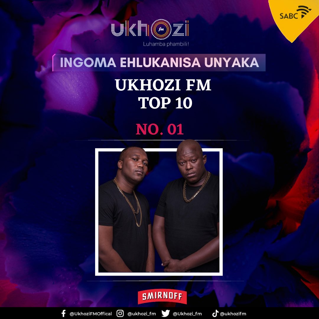 Ukhozi FM Official on Twitter: "Ingoma Ehlukanisa Unyaka #UkhoziFMTop10 No. 01 Big Nuz ft. DJ ...