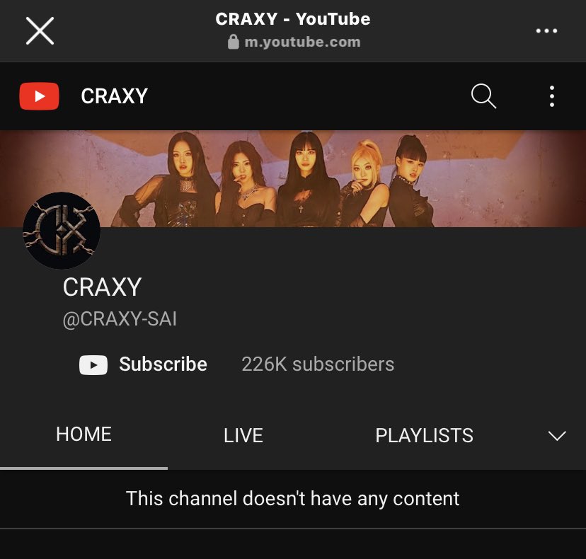 Fans have noticed that all of CRAXY’s content on YouTube has been set to private and deleted on ...