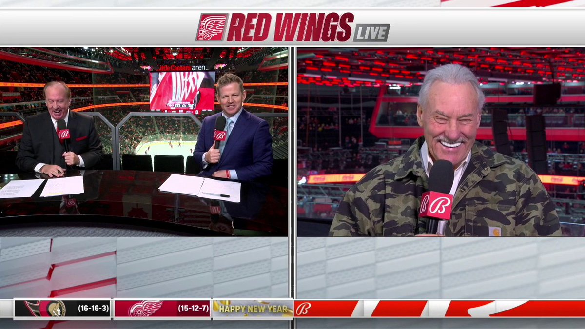 Bally Sports Detroit on Twitter: "The #RedWings playing on New Year's Eve is a longstanding ...