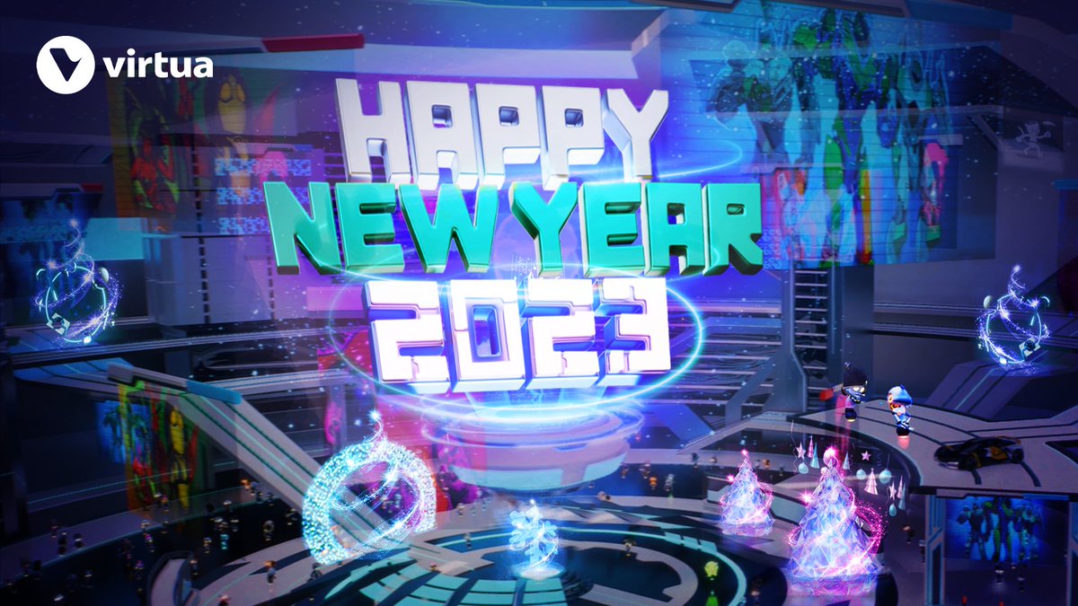 Virtua $TVK | Welcome to the Metaverse on Twitter: "🥳HAPPY NEW YEAR!🥳 All the best from the # ...