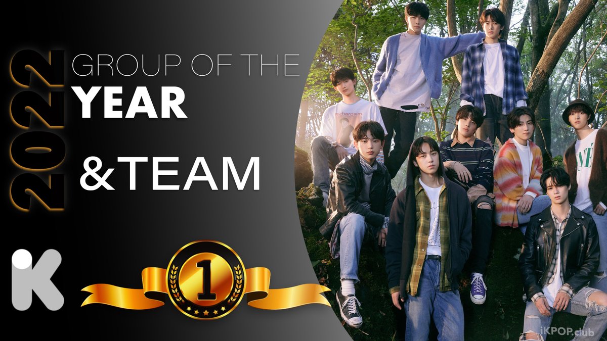 iKPOP 💎 on Twitter: "🎉 Congratulations! 🎉 2022 #iKPOP Group of the year: &TEAM 🎁25-50k views ...