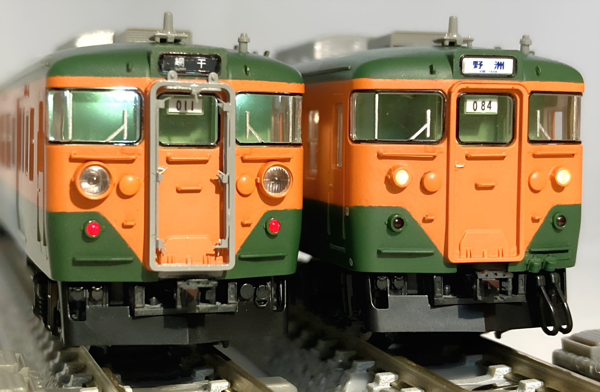 ㄜ･ :*⍋:↟☃️*｡↟⍋*: on Twitter: "113系5000番台 網干K8編成('95年)完成しました。 TOMIXベース。 『ガタガタ形態差をきれいに作る』を目標に。 クハは ...