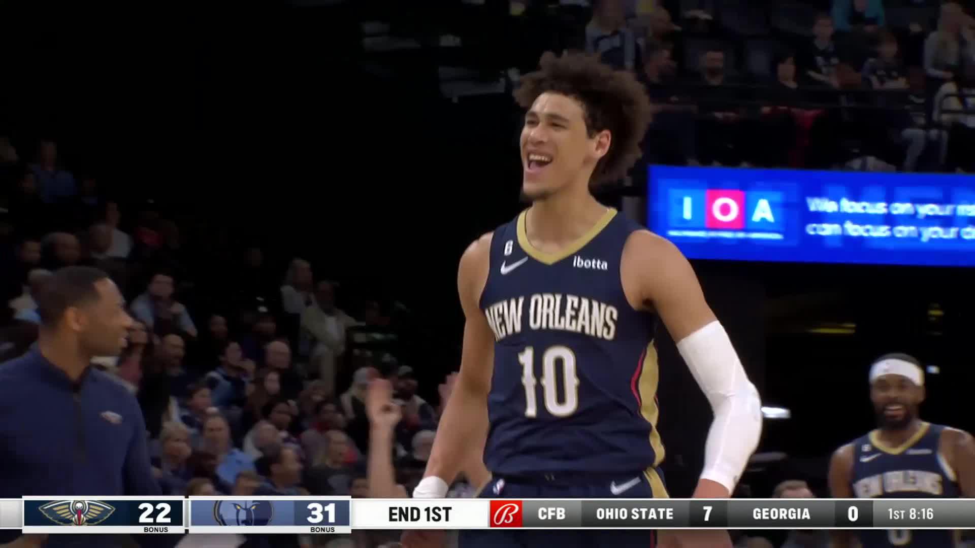 New Orleans Pelicans on Twitter: "JAXSON HAYES AT THE BUZZER 🚨 https ...