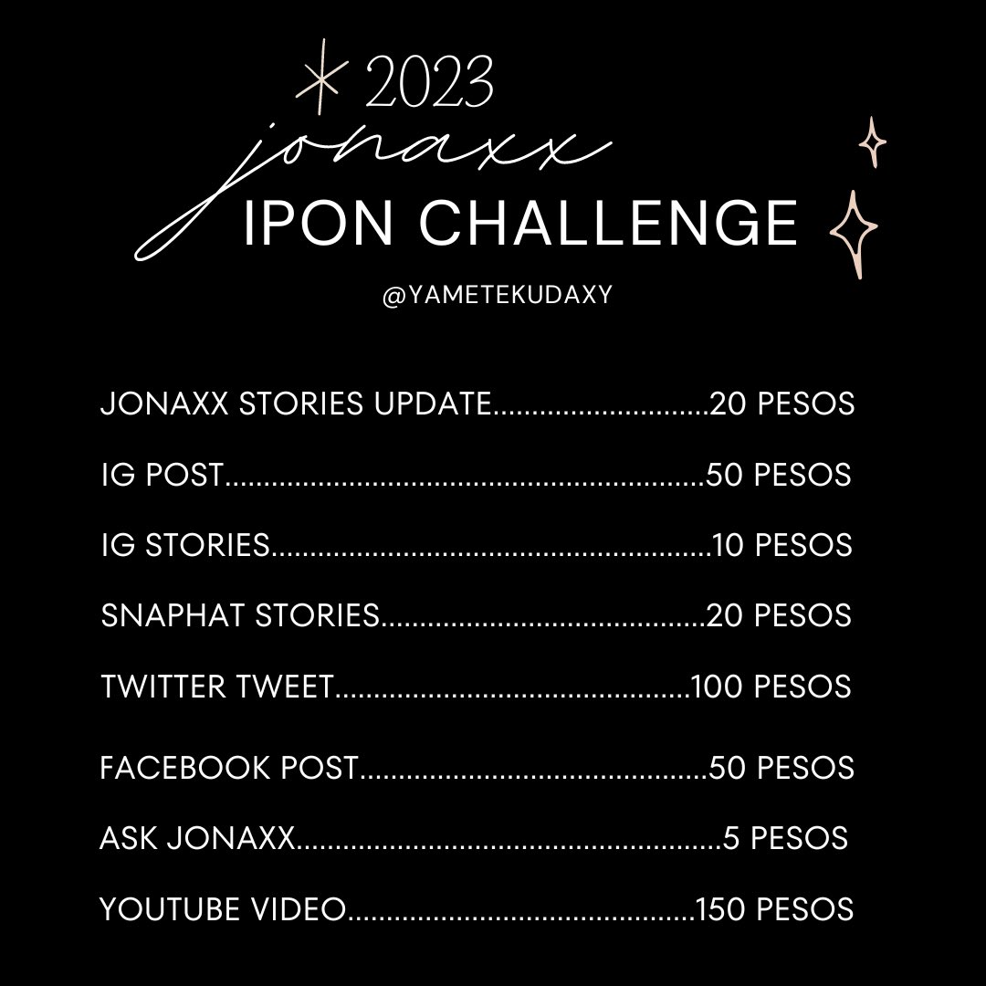 duen 🌷 on Twitter: "RT @yametekudaxy: Hi. I made a new template for 2023 Jonaxx Ipon Challenge ...