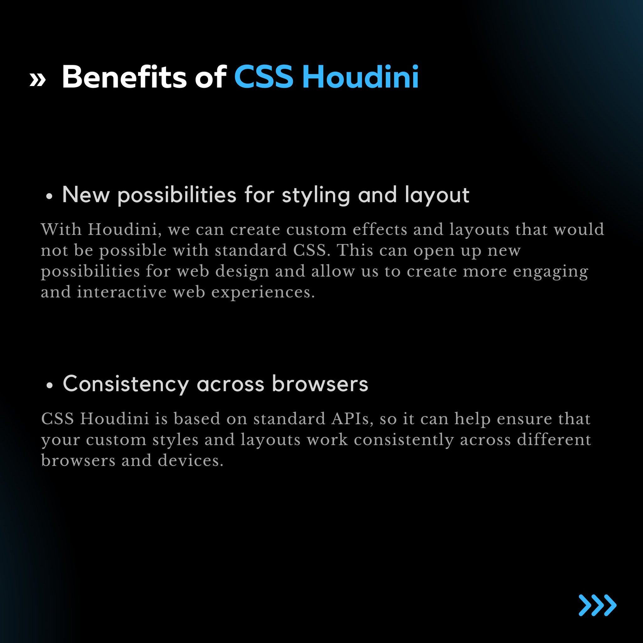What is CSS Houdini? What it brings to the table Benefits of CSS ... What is CSS Houdini? What it brings to the table Benefits of CSS ...