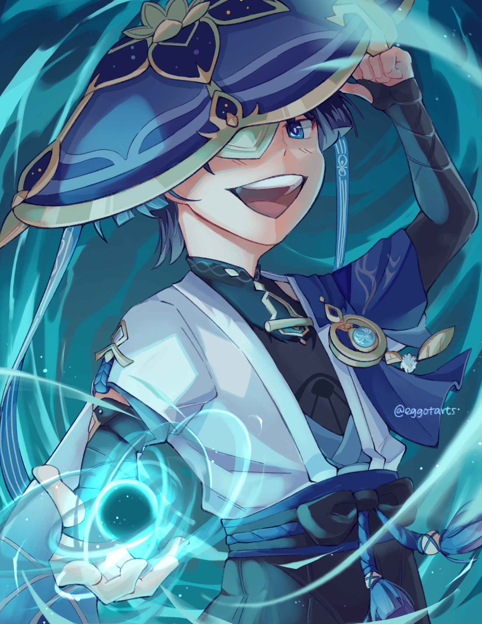 eggo 🌸 on Twitter: "@iuvenari hello i will shove back more genshin art on ur tl 🤩🙏🏼 https://t.co ...